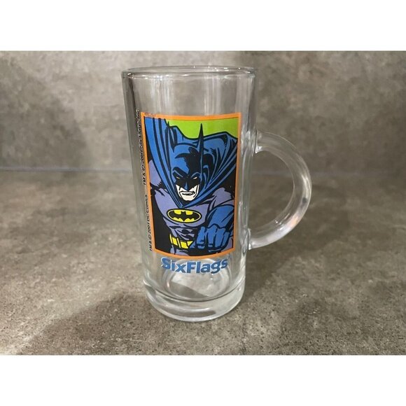 DC Comics | Other | Vintage 20 Batman Mini Beer Mug Shot Glass Six ...